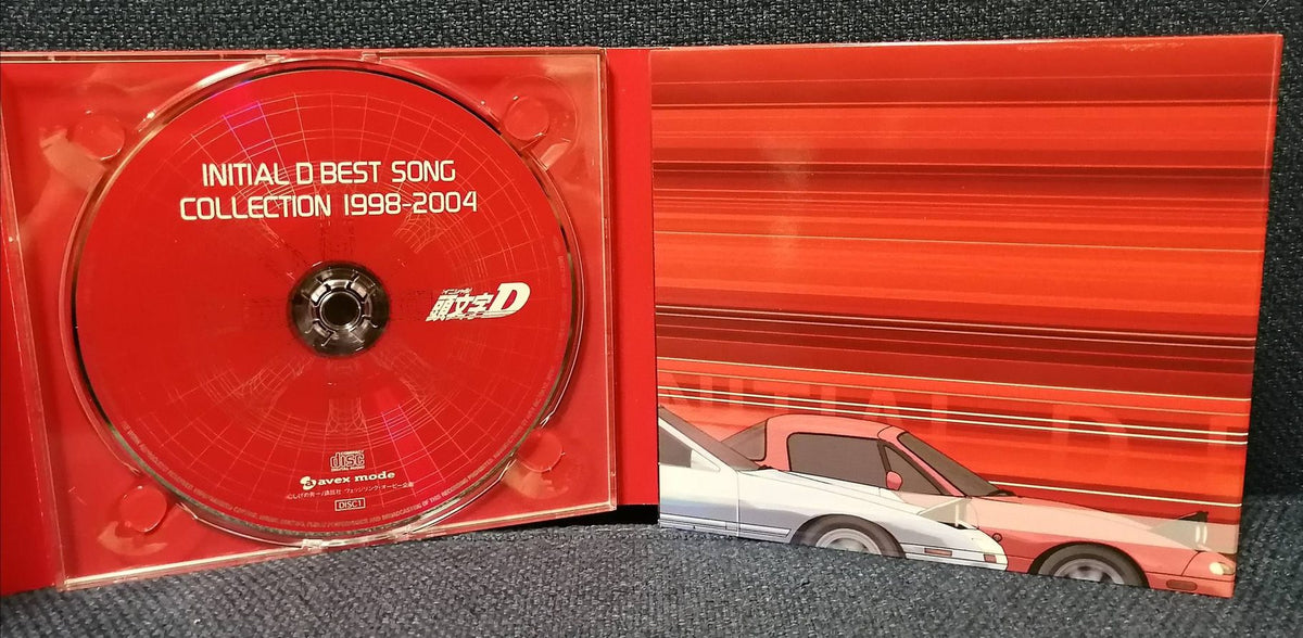 Anime Soundtrack - INITIAL D BEST SONG COLLECTION 1998-2004 3CD Box se ...