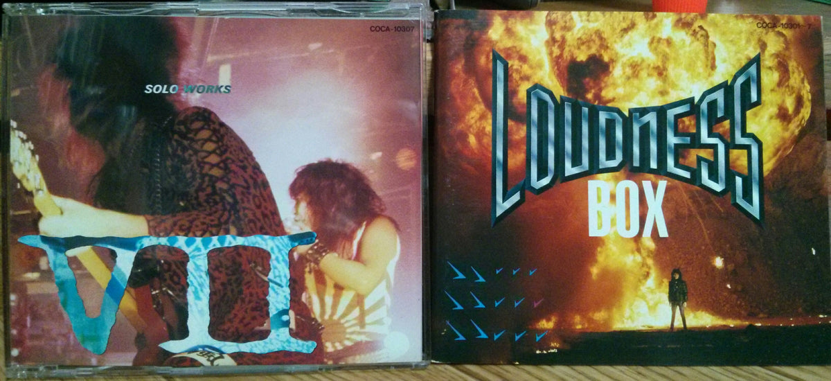 Loudness - 7CD Box Set Japan Metal Compilation Album – Ongaku Express ...